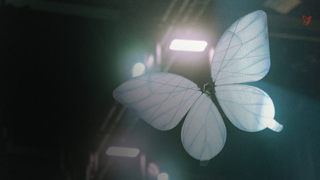 Radio-controlled butterflies — Dronico — Drone Light Shows & Inflatable ...